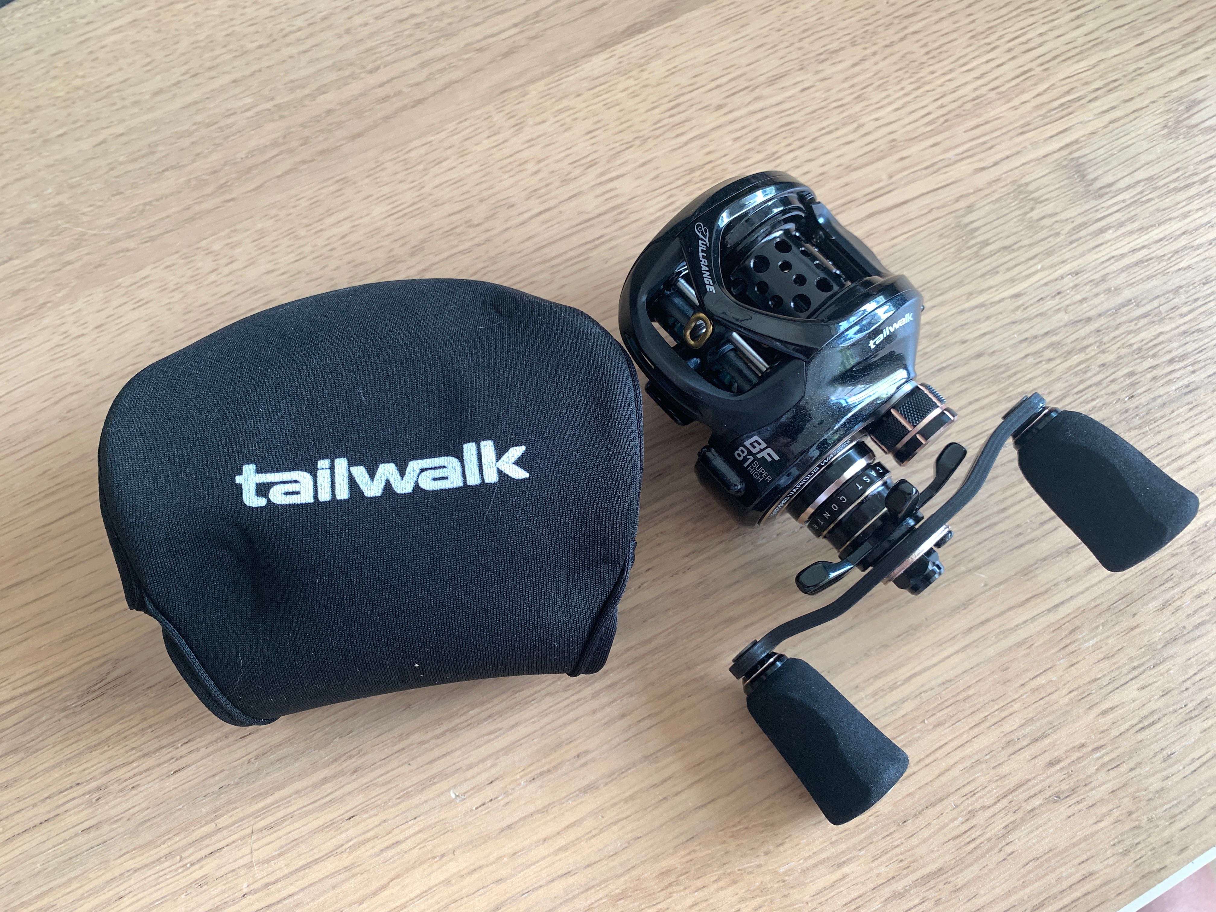全新Tailwalk full range 81L 水滴輪 橫攬, 運動產品, 釣魚 - Carousell