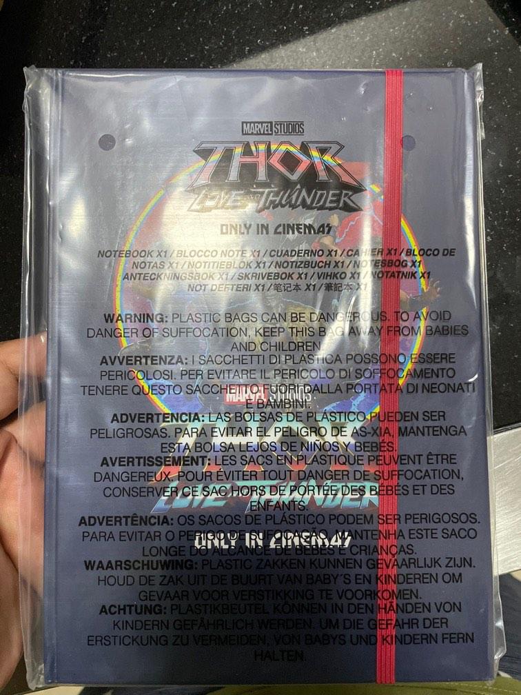 Thor love and thunder notebook, Hobbies & Toys, Stationery & Craft ...