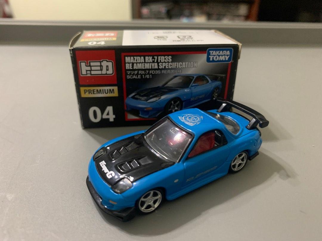 Tomica premium No04 Mazda Rx-7 Re amemiya, Hobbies & Toys, Toys & Games ...