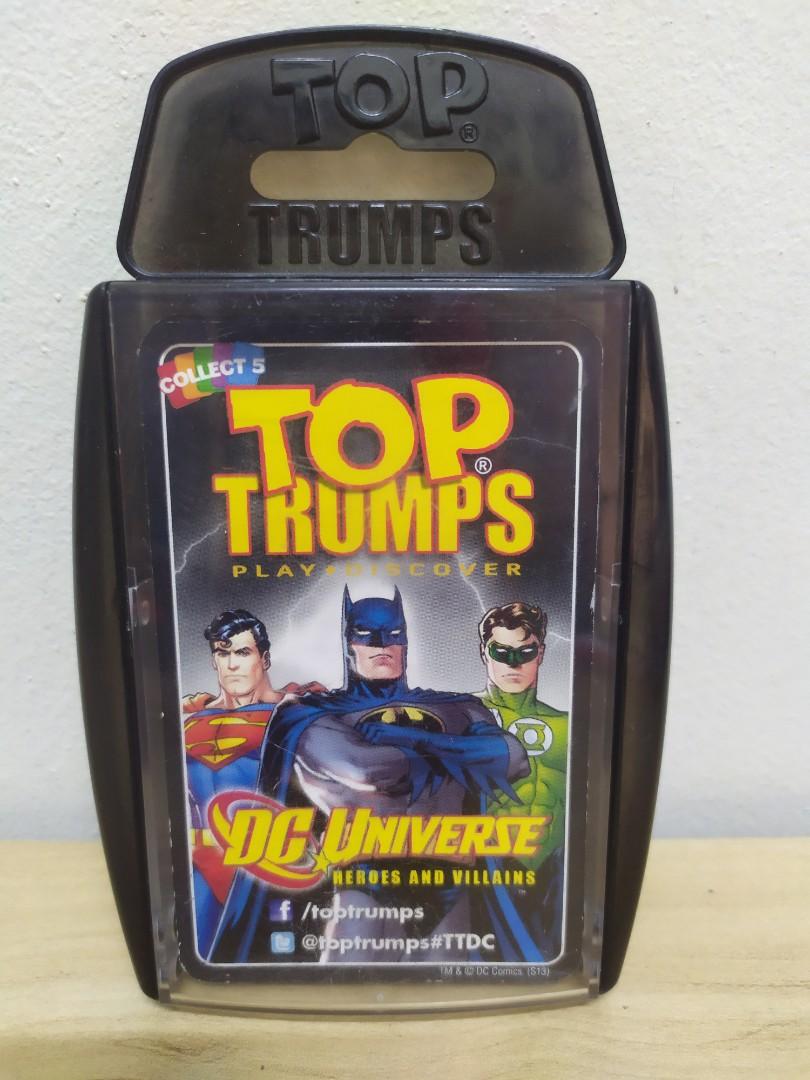 Top Trumps Cards DC Universe, Hobbies & Toys, Collectibles ...