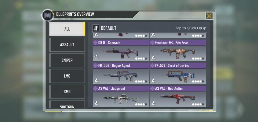 CODM Legendary Ghost account part 2! READ DESC! Epic gun skin showcase ...