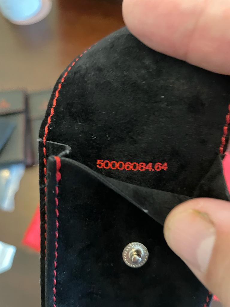 Tudor Velvet Watch Pouch, Men's Fashion, Bags, Belt bags, Clutches and ...