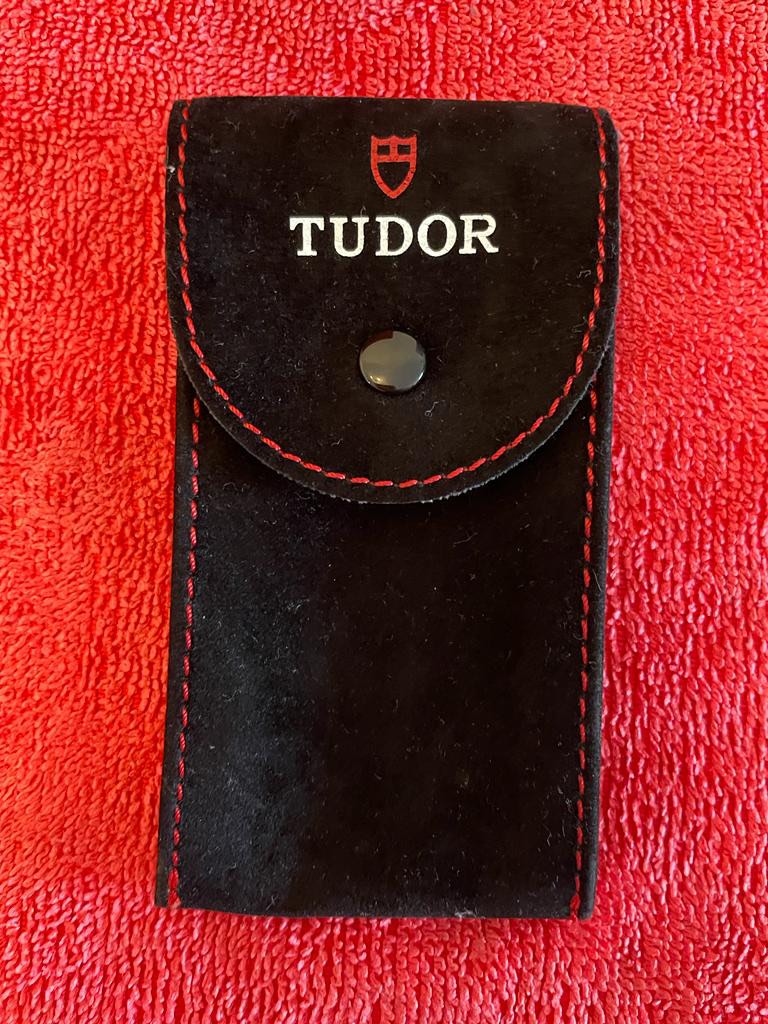 Tudor Velvet Watch Pouch, Men's Fashion, Bags, Belt bags, Clutches and ...