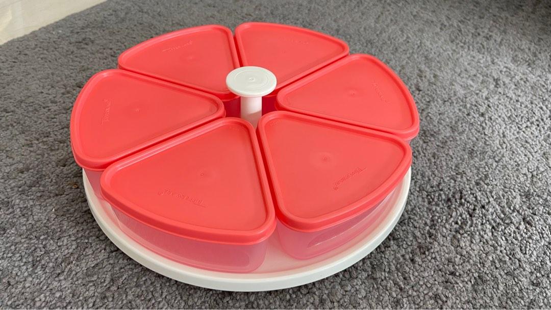 Tupperware Storage on Spinning Base (Limited Edition), Furniture & Home ...