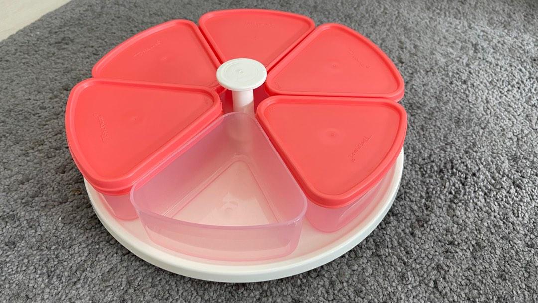 Tupperware Storage on Spinning Base (Limited Edition), Furniture & Home ...
