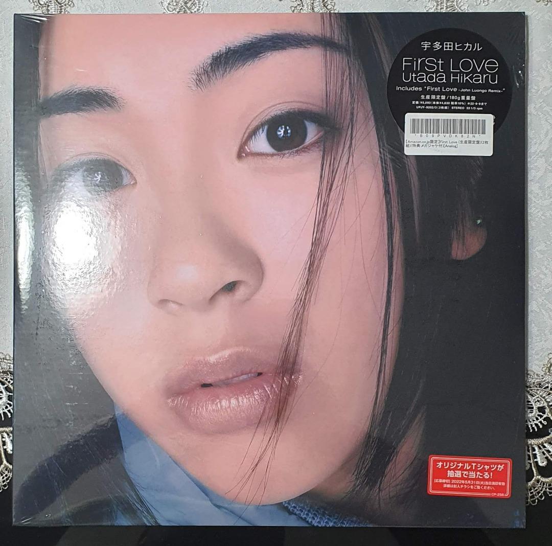 Utada Hikaru First Loveultra Bluedeep River Vinyl Lp Bundle Hobbies And Toys Music And Media