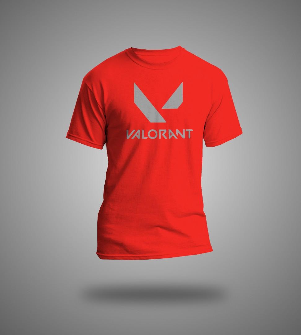 Valorant T Shirt Mens Fashion Tops And Sets Tshirts And Polo Shirts On