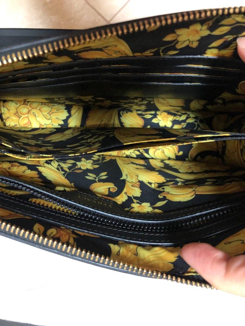 Versace la medusa large clutch bag, Luxury, Bags & Wallets on Carousell