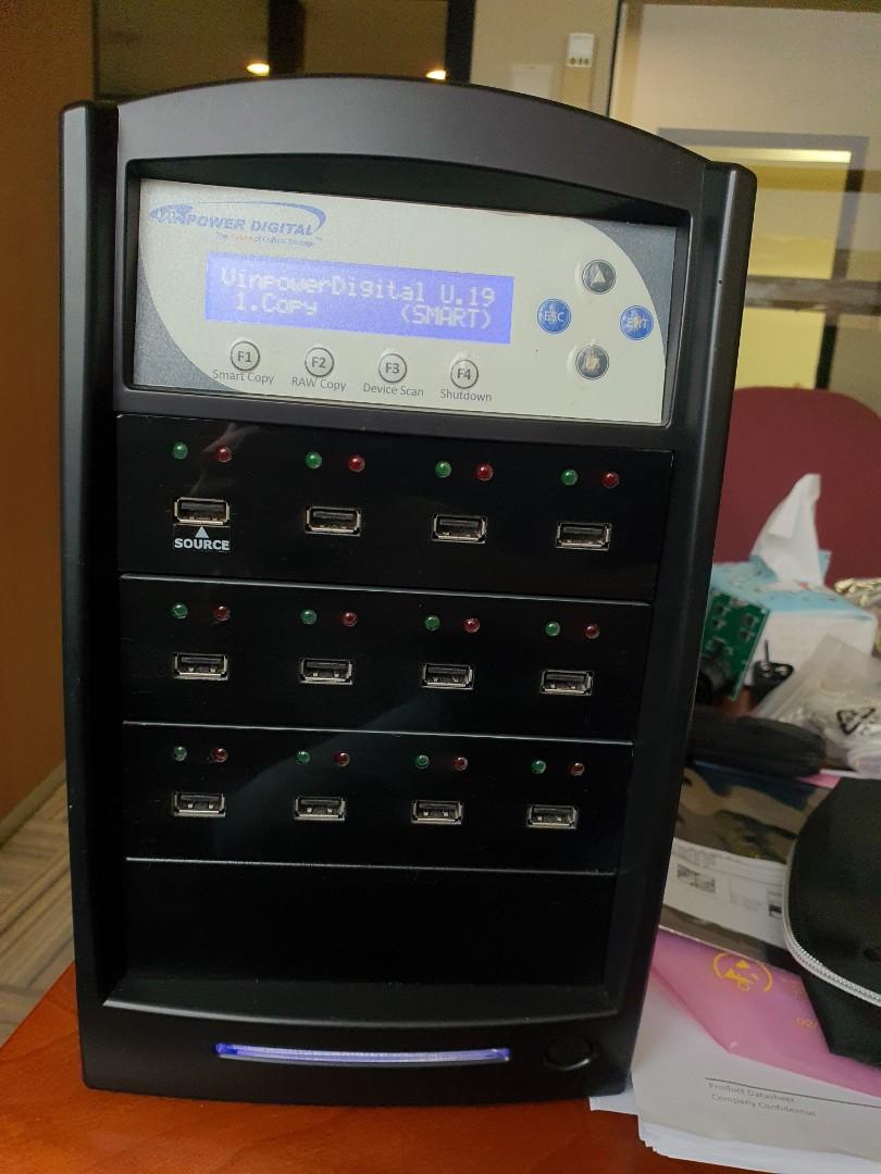 Vinpower digital USBShark USB duplicator 11 targets, Computers & Tech ...