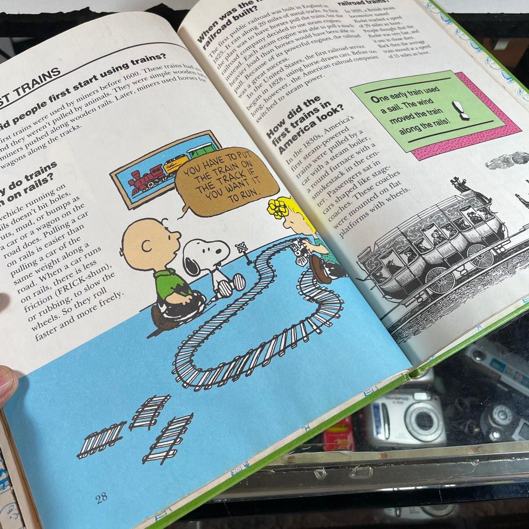 Vintage 1990 Snoopy Cyclopedia Book Buku, Hobbies & Toys, Books ...