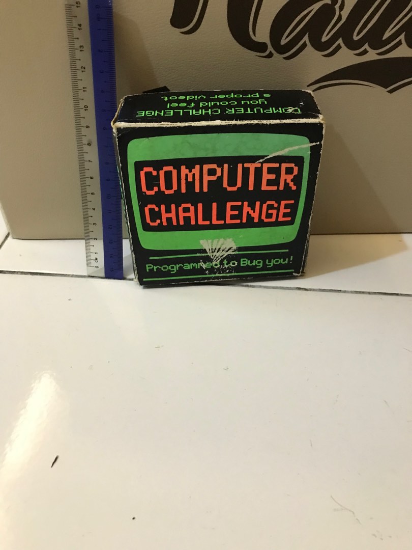 Vintage 80’s Computer Challenge Puzzle, Hobbies & Toys, Toys & Games on ...