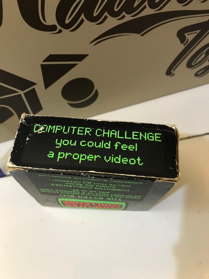Vintage 80’s Computer Challenge Puzzle, Hobbies & Toys, Toys & Games on ...
