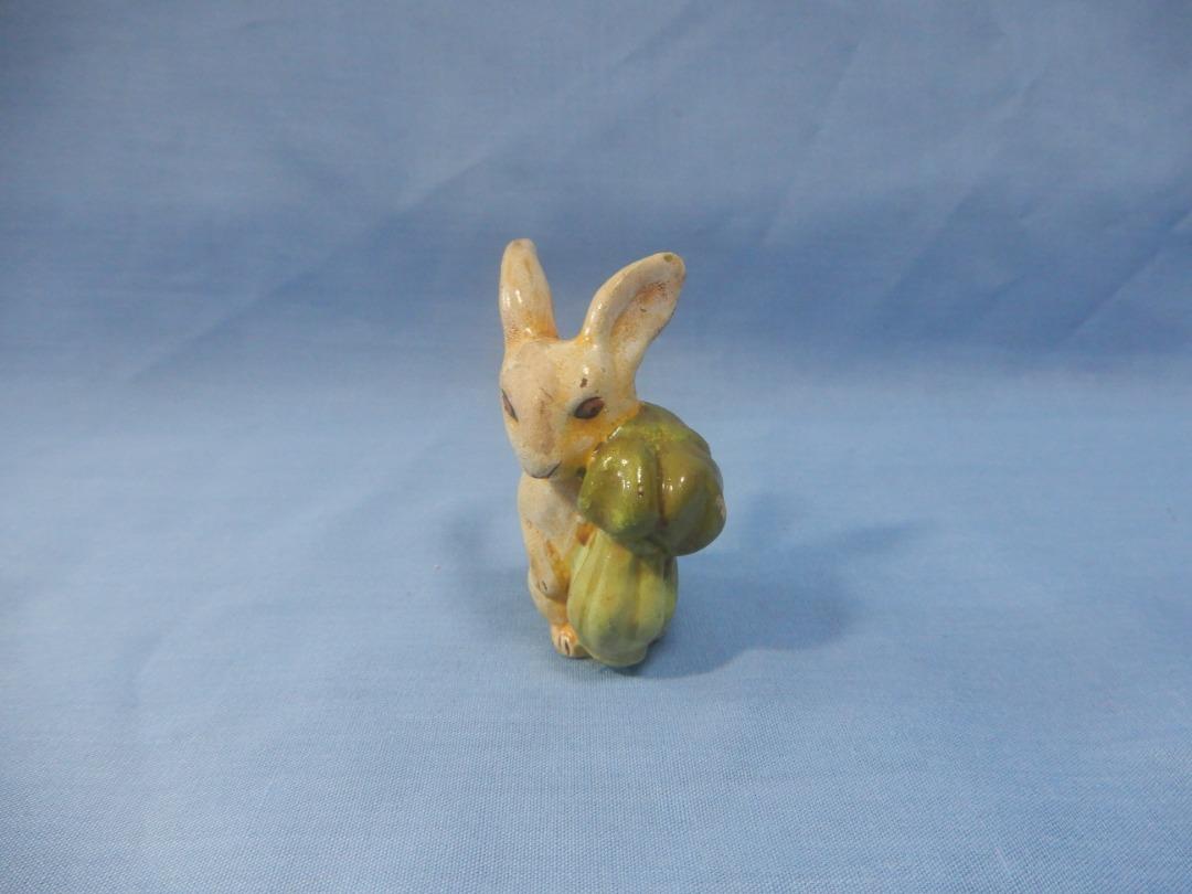 Vintage ceramic rabbits set of 4 circa mid 20th Century retired rarely ...