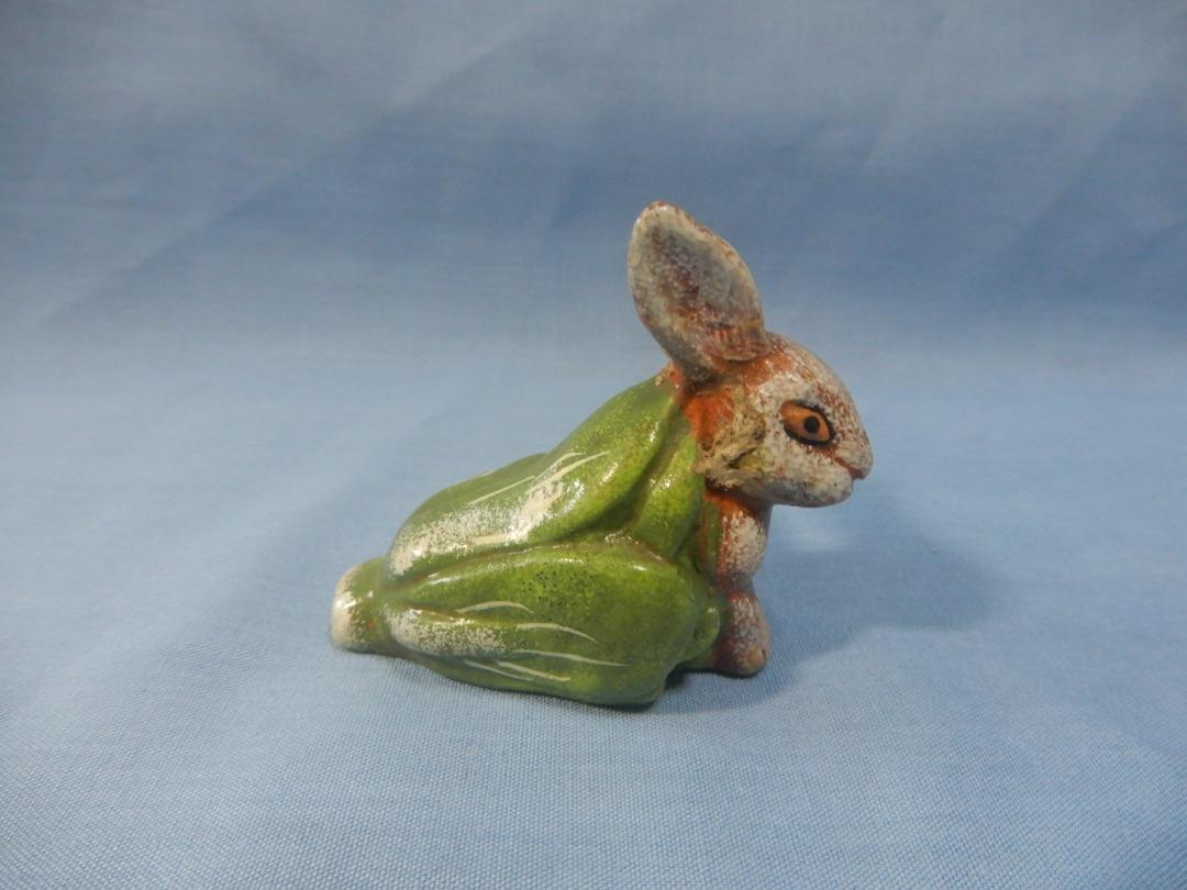 Vintage ceramic rabbits set of 4 circa mid 20th Century retired rarely ...