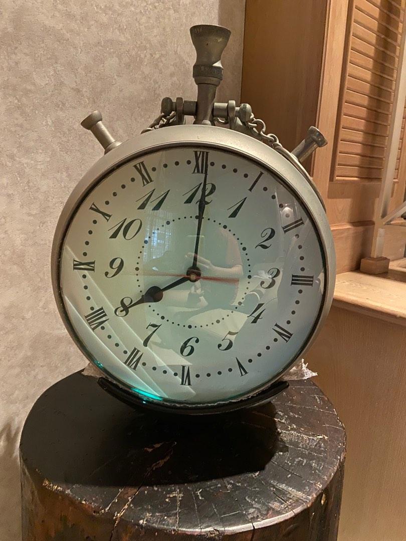 Vintage Style Mechanical Table Clock, Furniture & Home Living, Home ...