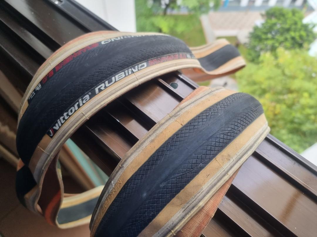 2x Vittoria Rubino Graphene 2.0, 28mm, Sports Equipment, Bicycles ...