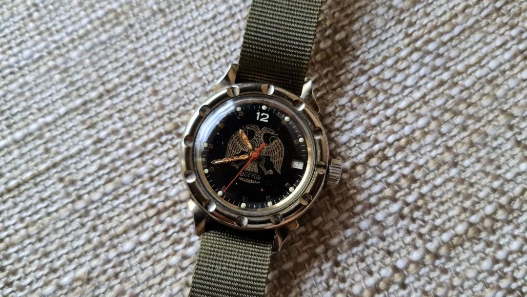 Vostock Military Watch Rare Dial Design Automatic Movement All Original ...