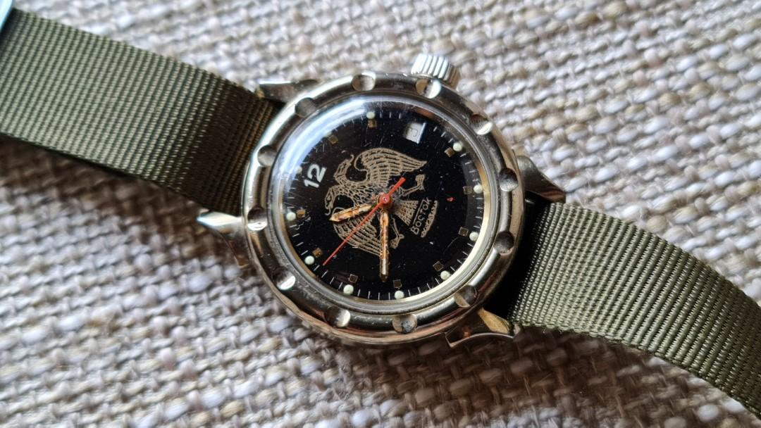 Vostock Military Watch Rare Dial Design Automatic Movement All Original ...