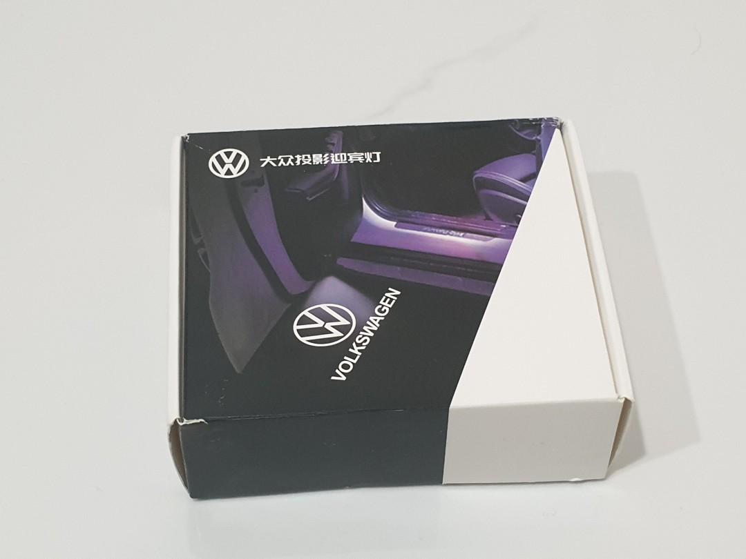 VW logo projector door light, Auto Accessories on Carousell