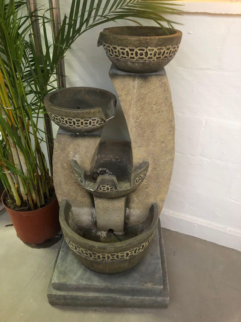 Water Feature, Furniture & Home Living, Outdoor Furniture on Carousell