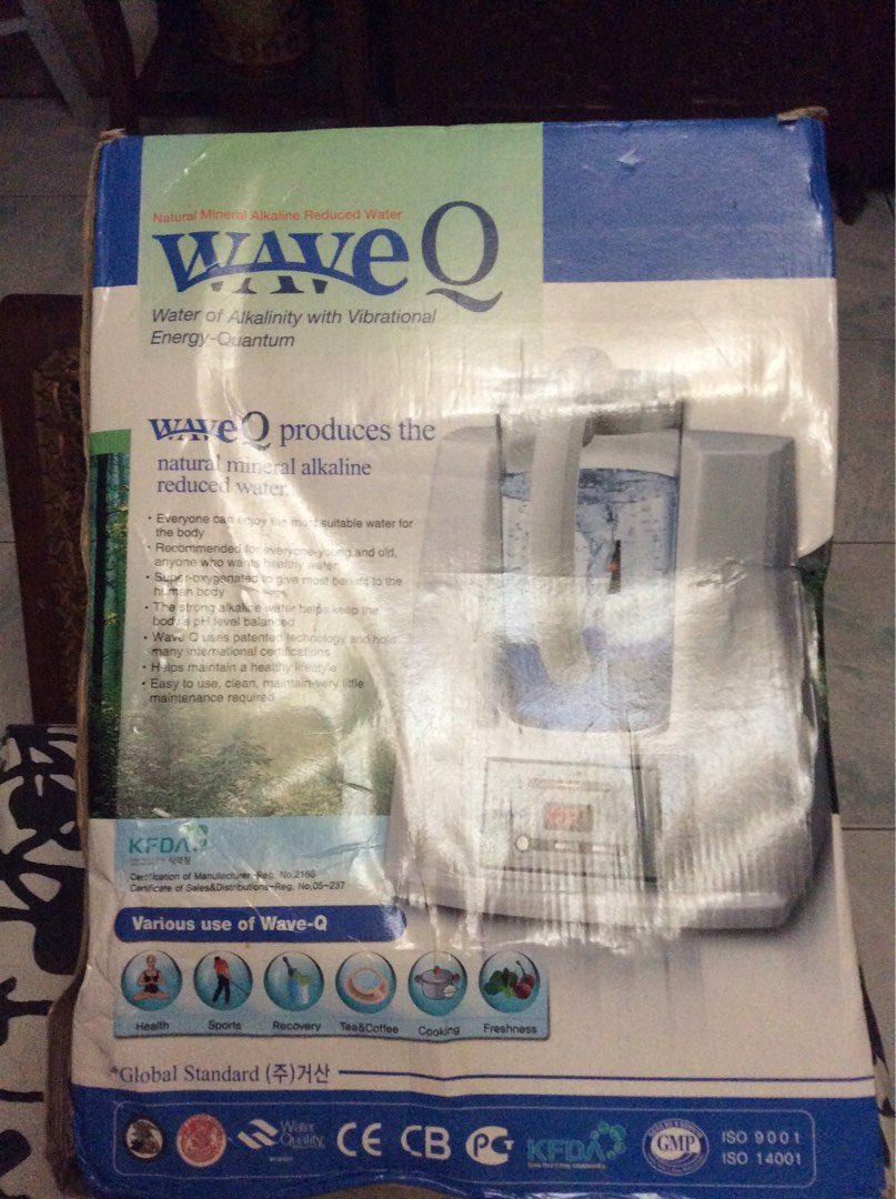 Wave Q ( Alkaline Water ), Furniture & Home Living, Kitchenware ...