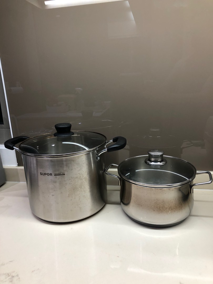 WMF pot and Supor pot, Furniture & Home Living, Kitchenware & Tableware ...