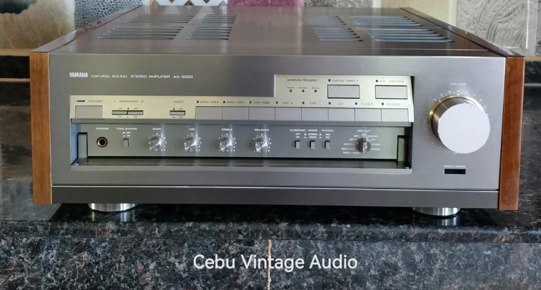 YAMAHA AX-2000 AV AMPLIFIER (1990), Audio, Soundbars, Speakers ...