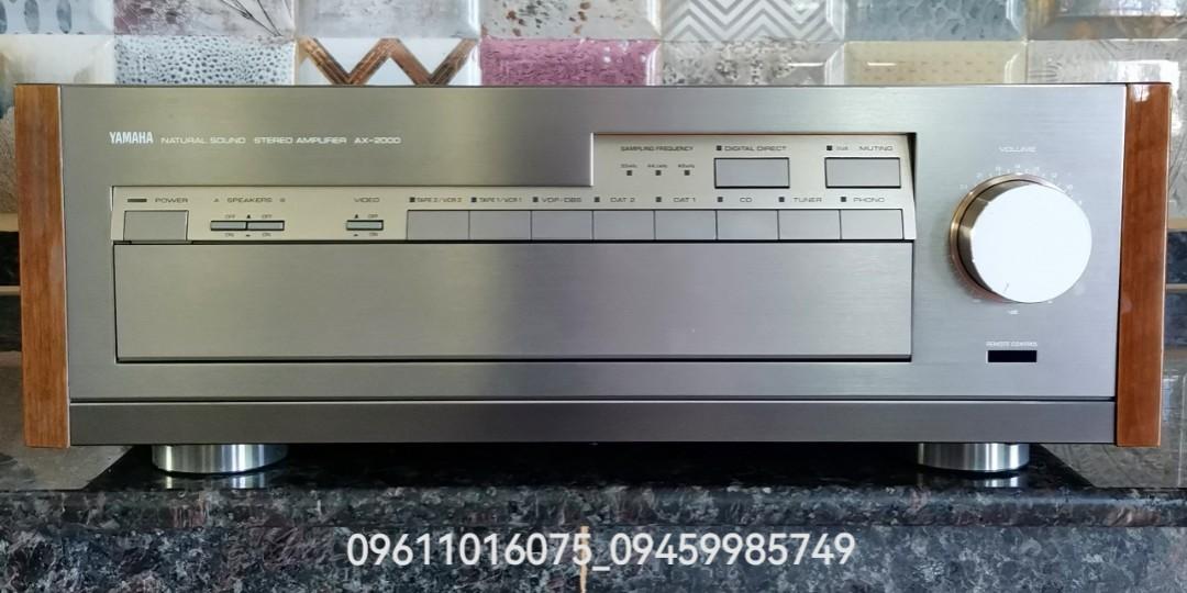 YAMAHA AX-2000 AV AMPLIFIER (1990), Audio, Soundbars, Speakers ...