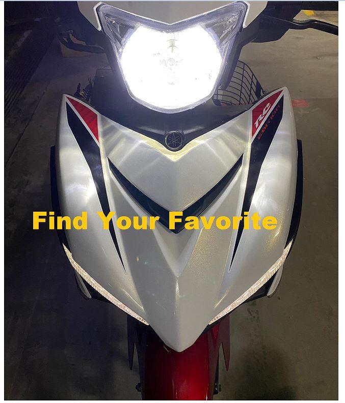 Yamaha Sniper V1 model on H4 LED headlight (a.k.a HS1) using Seoul-CSP ...