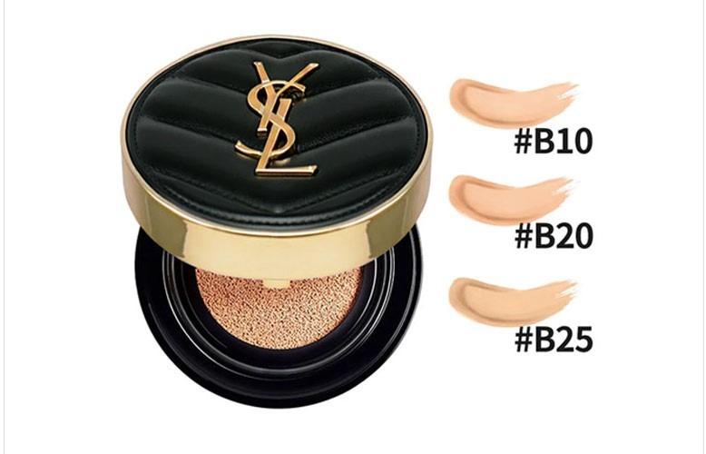 YSL LE CUSHION ENCRE DE PEAU 14g #B10 porcelain/#B20 Ivory, 美容＆個人護理, 健康及美容 - 皮膚護理, 化妝品 - Carousell