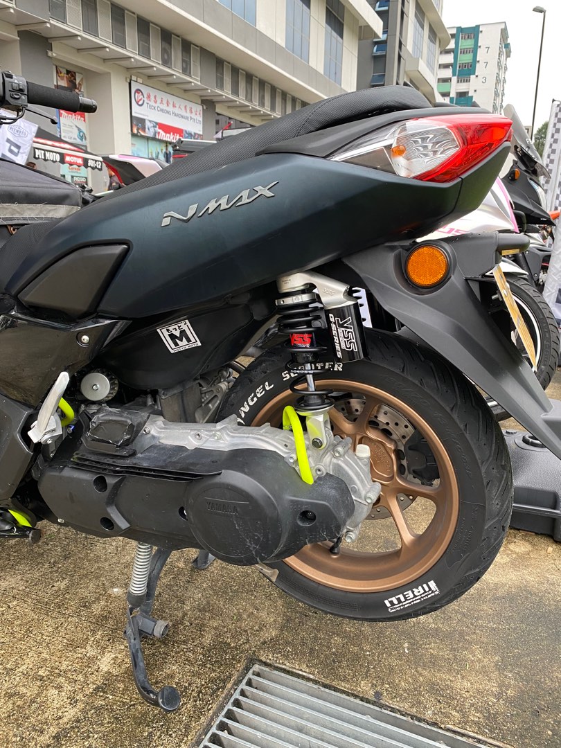 YSS G-Series 270mm absorber Nmax V2 , Motorcycles, Motorcycle ...