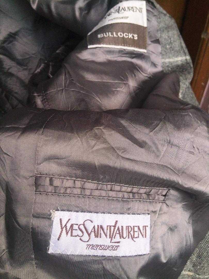 YVES SAINT LAURENT SUIT, Men's Fashion, Coats, Jackets and Outerwear on ...