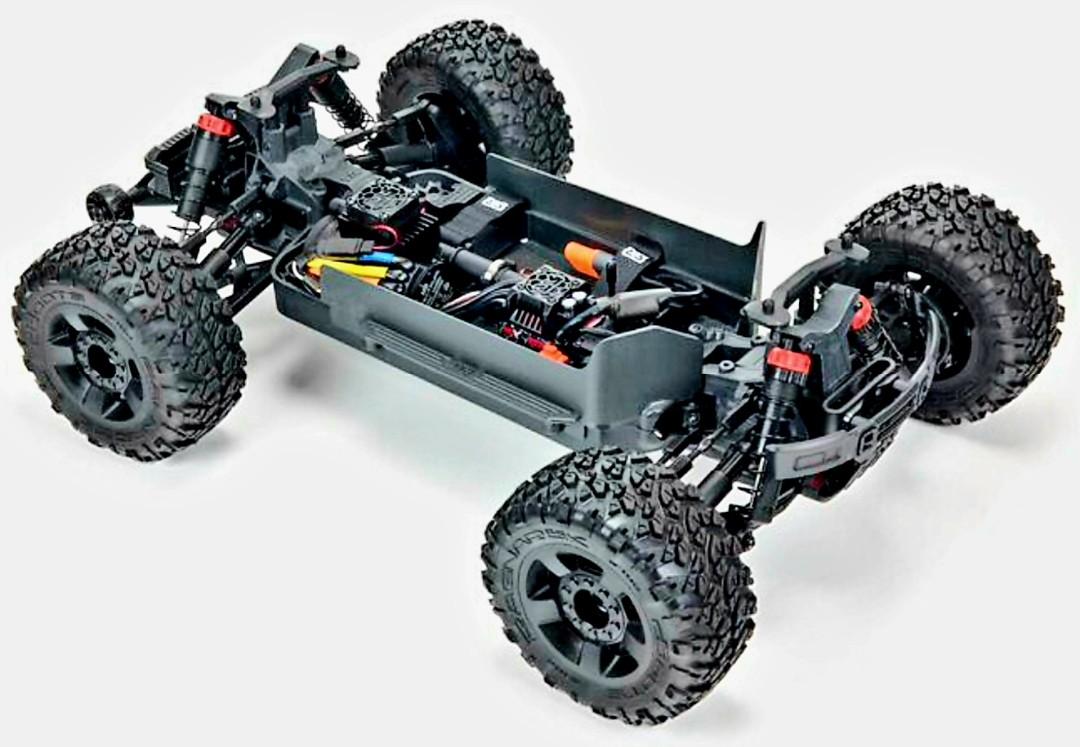 1/10 ARRMA BIG ROCK 4X4 V3 3S BLX BRUSHLESS MONSTER TRUCK RTR, BLACK ...