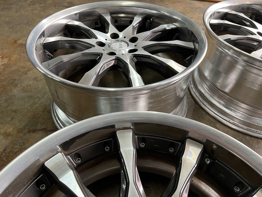 19 work schwert sc2 japan rim Original 2piece Vellfire alphard harrier ...