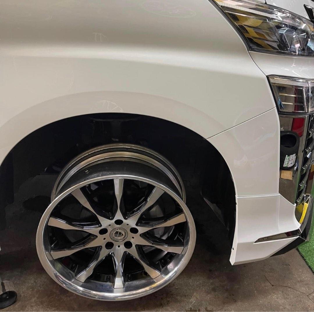 19 work schwert sc2 japan rim Original 2piece Vellfire alphard harrier ...