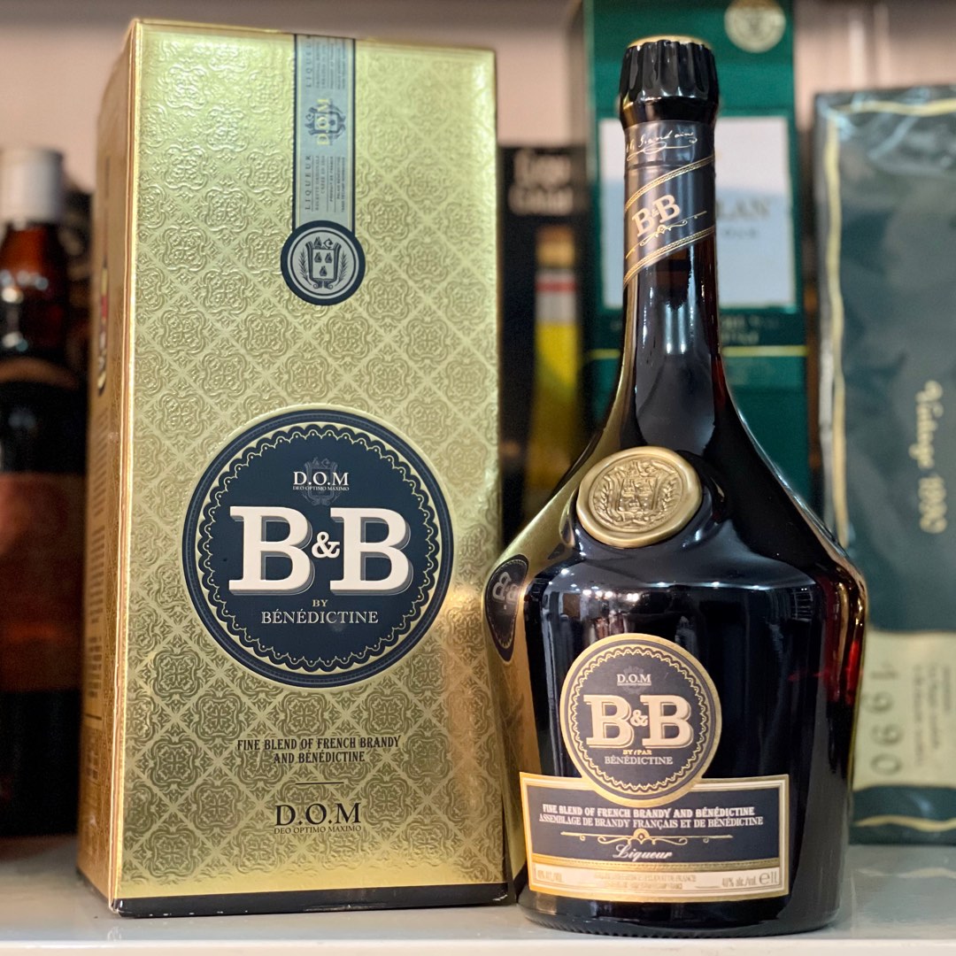 1L B&B Dom Benedictine & Brandy Edition w gold box 1000ml, Food ...
