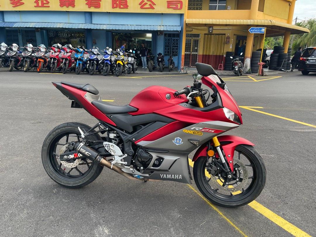 2019 Yamaha Yzf R25 Red Matte (Muka 300) Sc Project Full System . r15 ...