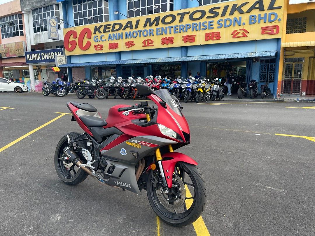 2019 Yamaha Yzf R25 Red Matte (Muka 300) Sc Project Full System . r15 ...