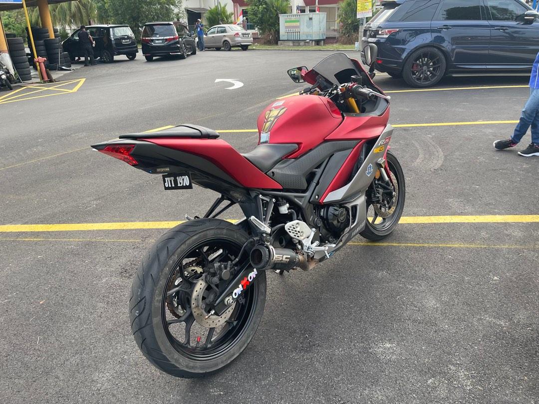 2019 Yamaha Yzf R25 Red Matte (Muka 300) Sc Project Full System . r15 ...