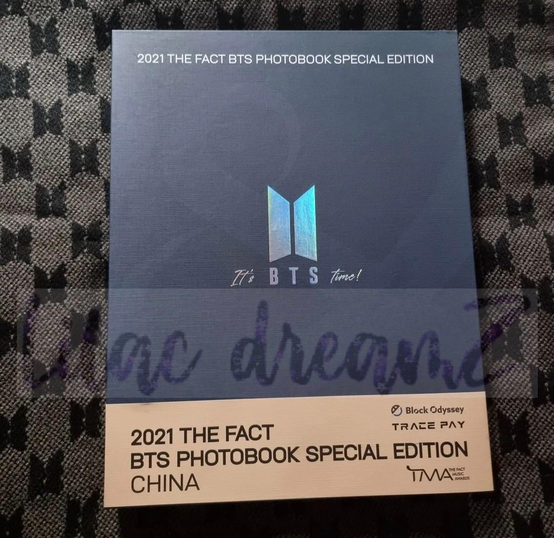 2021 The Fact BTS Photobook Special Edition - Photobook and OB only ...