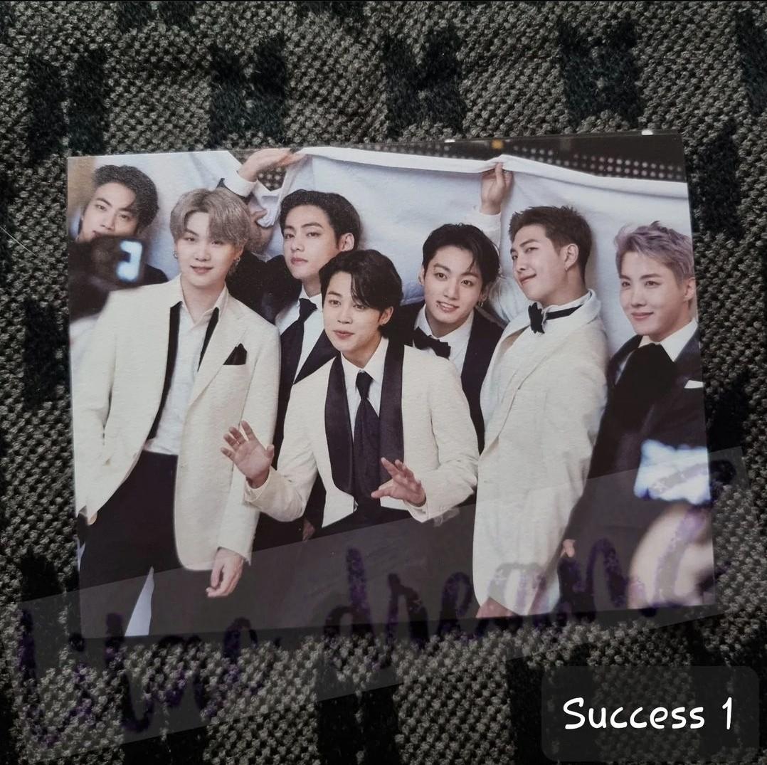 2021 The Fact BTS Photobook Special Edition - Success Postcards ...