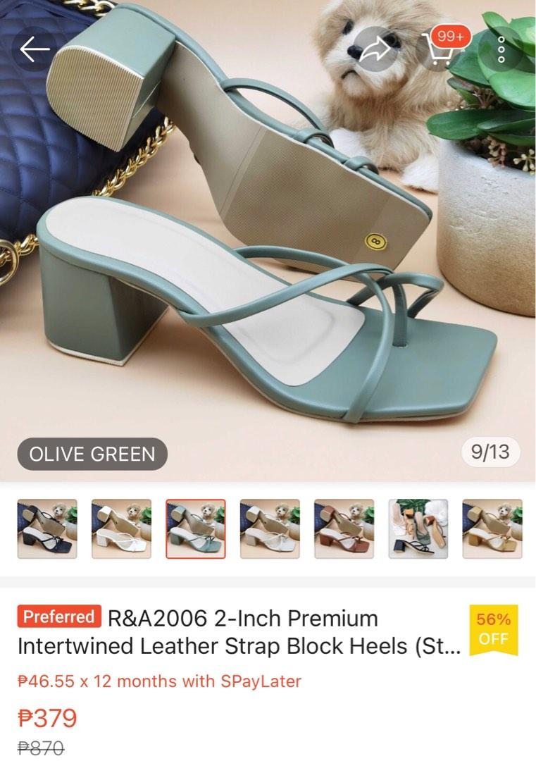 2-inch block heel, Women's Fashion, Footwear, Heels on Carousell