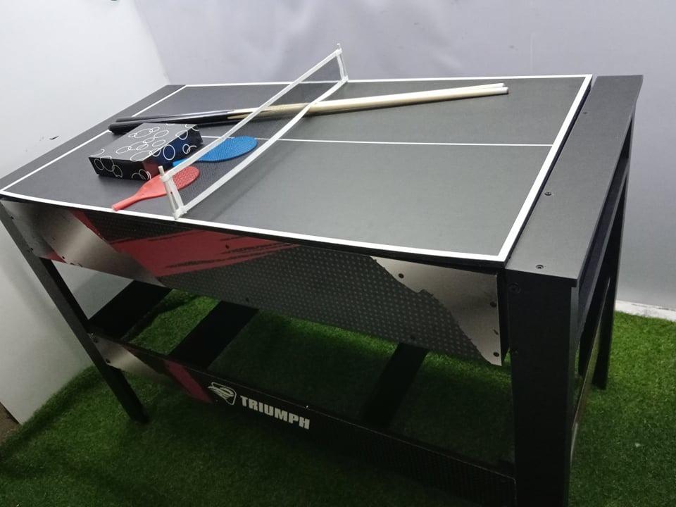 4IN1 ROTATING GAME TABLE (RUGBY), Sports Equipment, Sports & Games ...