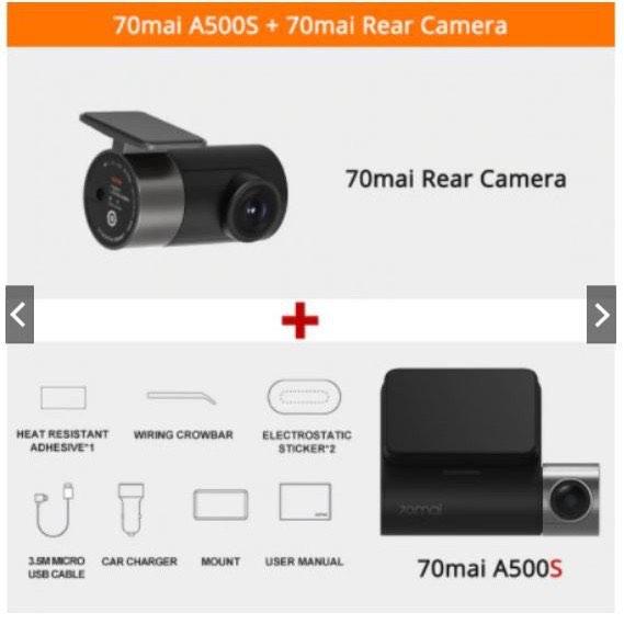 70mai A500S Pro Plus with Rear Cam 1944P Dashcam, Photography, Cameras ...