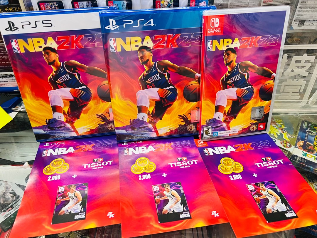 ⚠️新到現貨 $298/$395⚠️ PS5 / NS NBA 2K23 繁中/簡中/英文版 - 亞洲版 【樹皮天堂 旺角好景店】 營業時間：星期一至日 16:00-21:00 旺角好景商業 ...