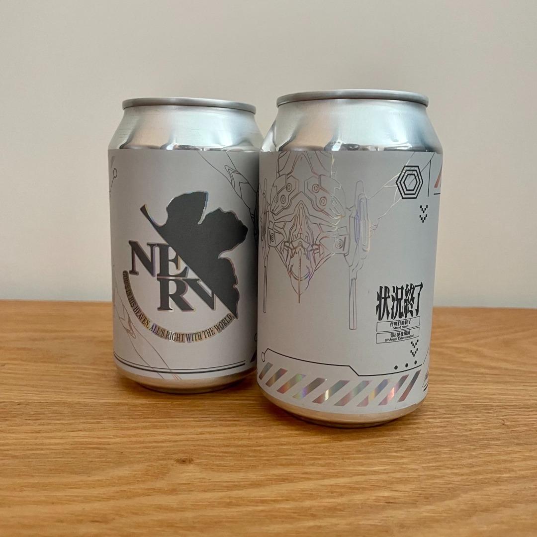 全新 EVA LED 露營燈 營地燈 連 EVA NERV 特別版飲品鋁罐 含冷泡蕎麥茶茶包 新世紀福音戰士 Camping Light ...