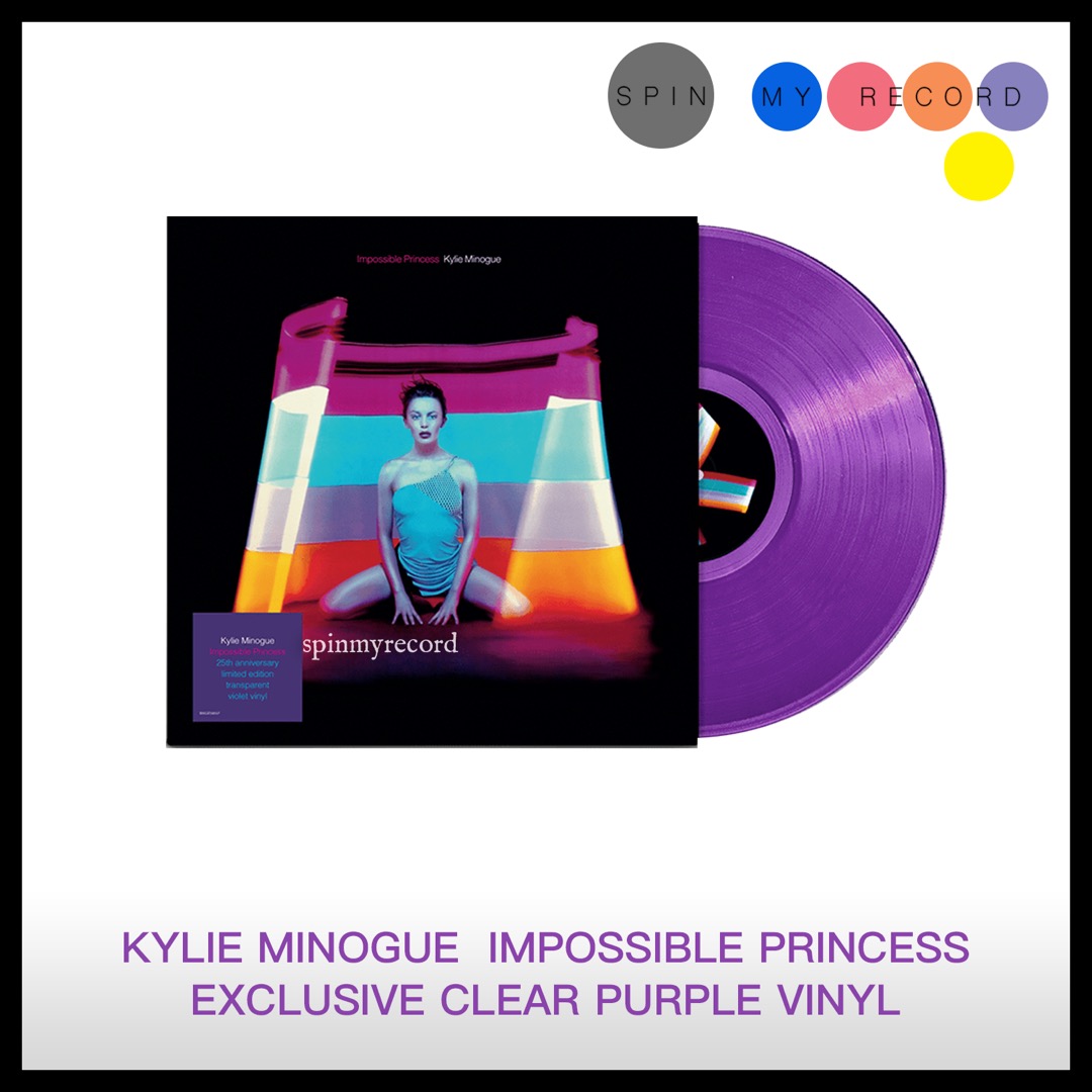 [預訂] Kylie Minogue Impossible Princess Exclusive Clear Purple Vinyl 限定 ...