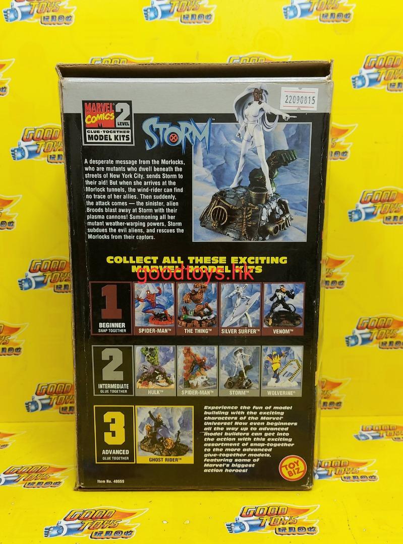 內全新 TOY BIZ MARVEL COMICS LEVEL 2 GLUE TOGETHER MODEL KITS 10吋高 模型 ...