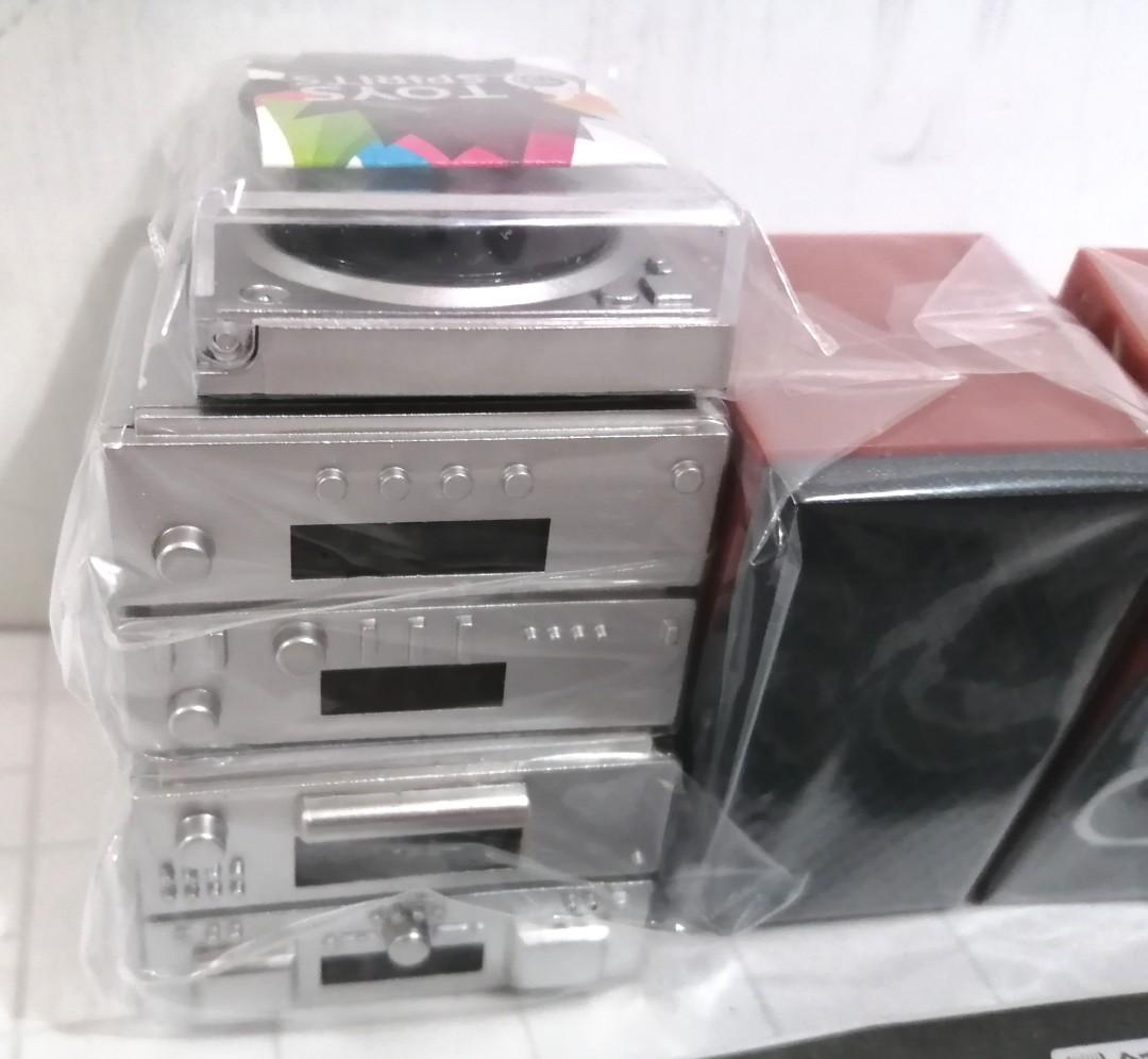 日版 toys spirits 高級音響組 盒玩 轉蛋 扭蛋 全5種, 書籍、休閒與玩具, 玩具、公仔、桌遊在旋轉拍賣