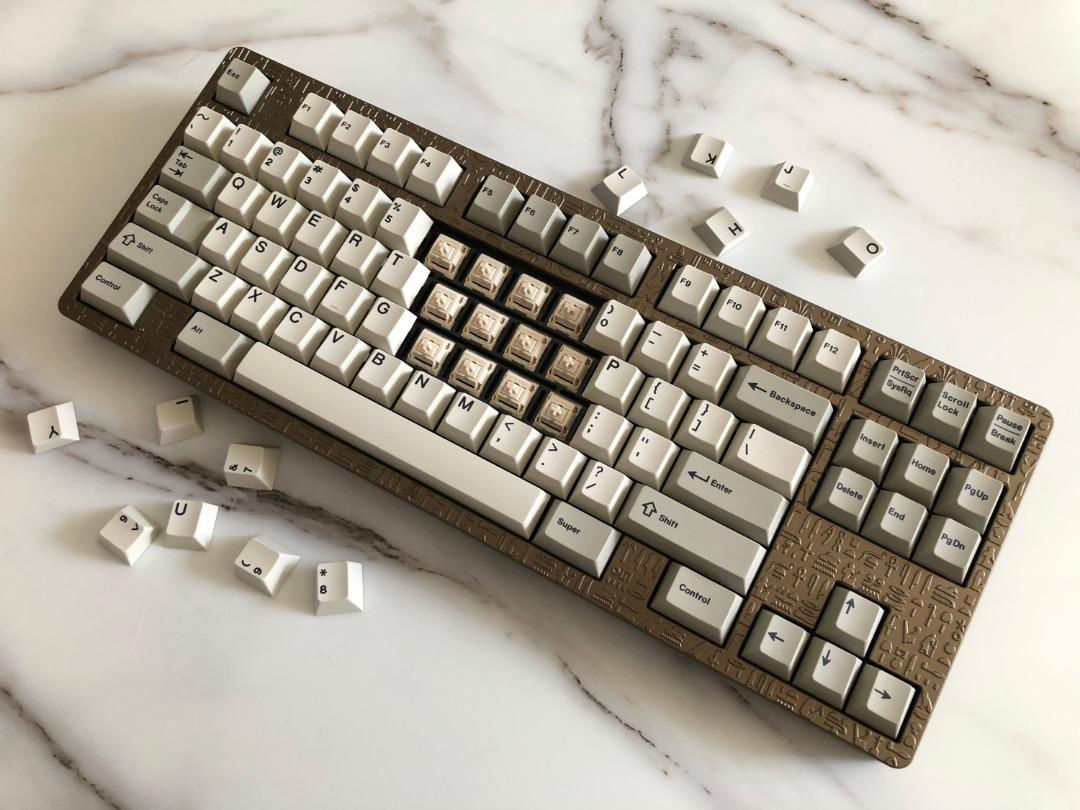 Aaru 87 Sand Premium Custom Mechanical TKL Kit, Computers & Tech, Parts & Accessories, Computer ...